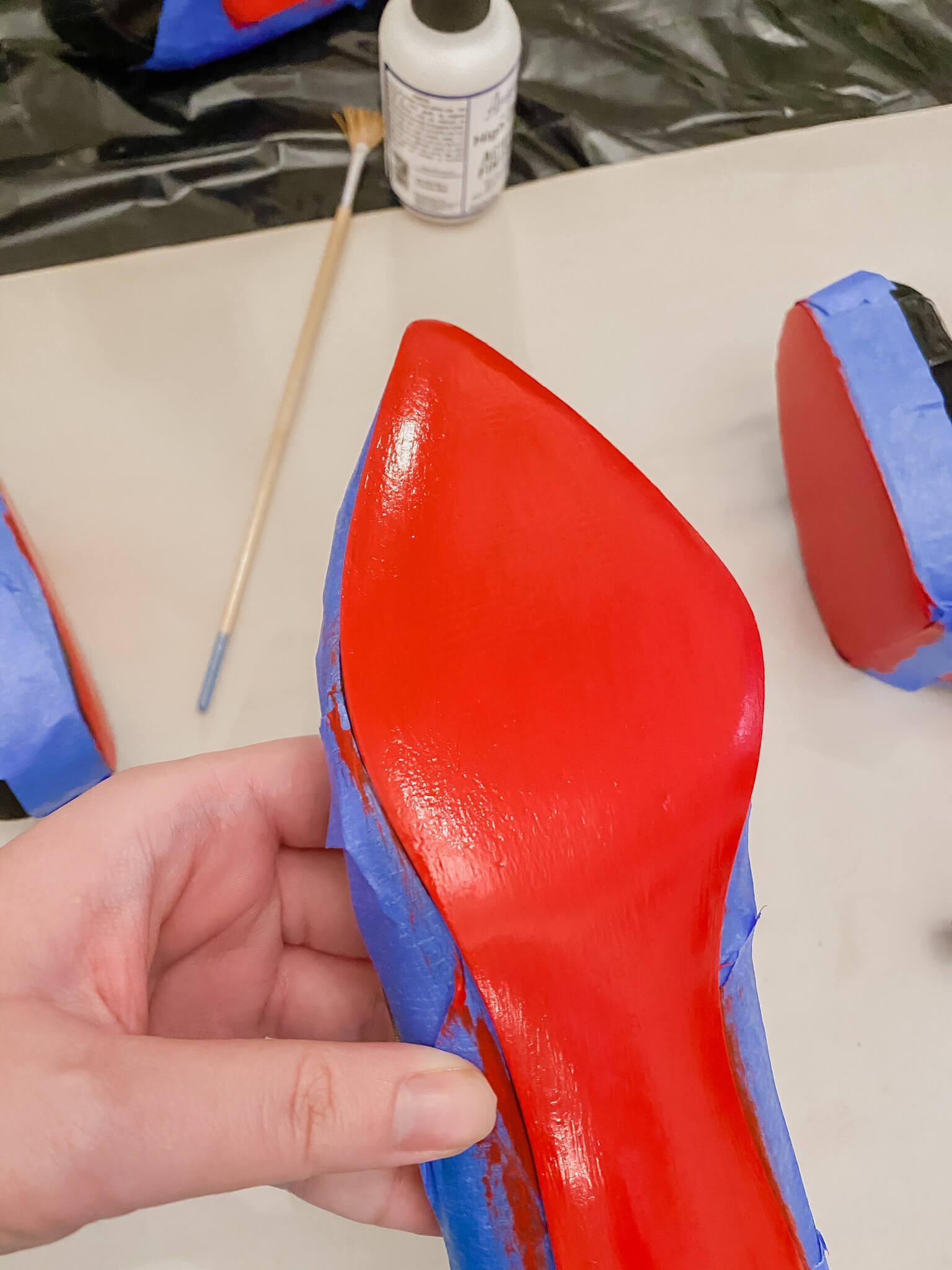 How to DIY Red Bottom Heels - Digital Molt